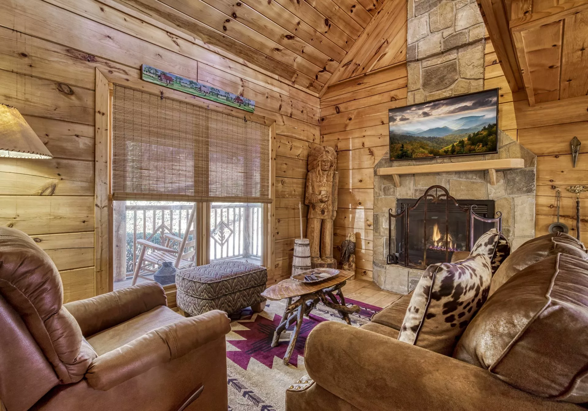 Secluded Hideaway - 2 bedroom Cabins in Sevierville - Heritage Cabin ...